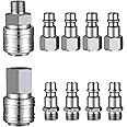 Goth Perhk 10 Pcs Air Line Hose Euro Connectors, Airline Hose ...