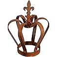 Bornhöft Patina Rust Crown - Metal Rustic Garden Decoration : Amazon.co ...