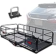 OKLEAD 500 Lbs Heavy Duty Hitch Mount Cargo Carrier 60" x 24" x 14.4 ...