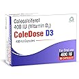 Vitamin D 400 IU –Equivalent to 10 mcg - ColeDose D3, Premium Vitamin ...