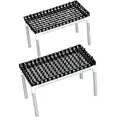 VEYYON Premium UPVC Pipe Plant Stand - 2 Stage, Suitable for HDPE Grow ...