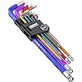 COLFULINE 9PCS Extra Long Allen Keys, Metric Alen Key Set Long Arm 90 ...