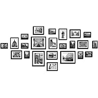 Lillyvale Large Multi Picture Photo Frames Wall Set 26 Pieces Set ...