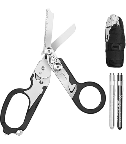 Leatherman Raptor Foldable Trauma Shears, Multi Tool 6 In 1 Emergency ...