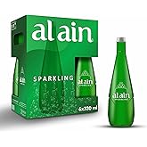 Al Ain Still Water 330ml, Pack of 6, Low Sodium Glass Bottled Water ...