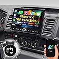 DYNAVIN Android Autoradio Navi für VW T5 T6 Caddy Tiguan Sharan Skoda, 10,1 Zoll Radio mit ...