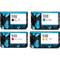 HP 938 Black Original Ink Cartridge | Compactible with HP OfficeJet Pro ...