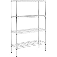 Amazon Basics 5-Shelf Storage Unit with Height Adjustable Shelves and ...