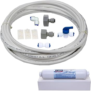 Fridge Filter Plumbing Kit/Hose Connection Kit for American Style ...