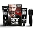 Beardo Beard Color For Men - Natural Black, 60ml | Long Lasting | No ...