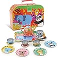 Vilac 8173 Jungle Tea Set, Multi-Color : Amazon.co.uk: Toys & Games