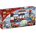 LEGO DUPLO Cars - 5829 - Jeu de Construction - Le Pit Stop : LEGO ...