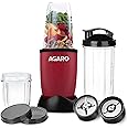 Buy AGARO Regal 3 Jar Personal Blender, 400 Watts, Mixer/Grinder ...