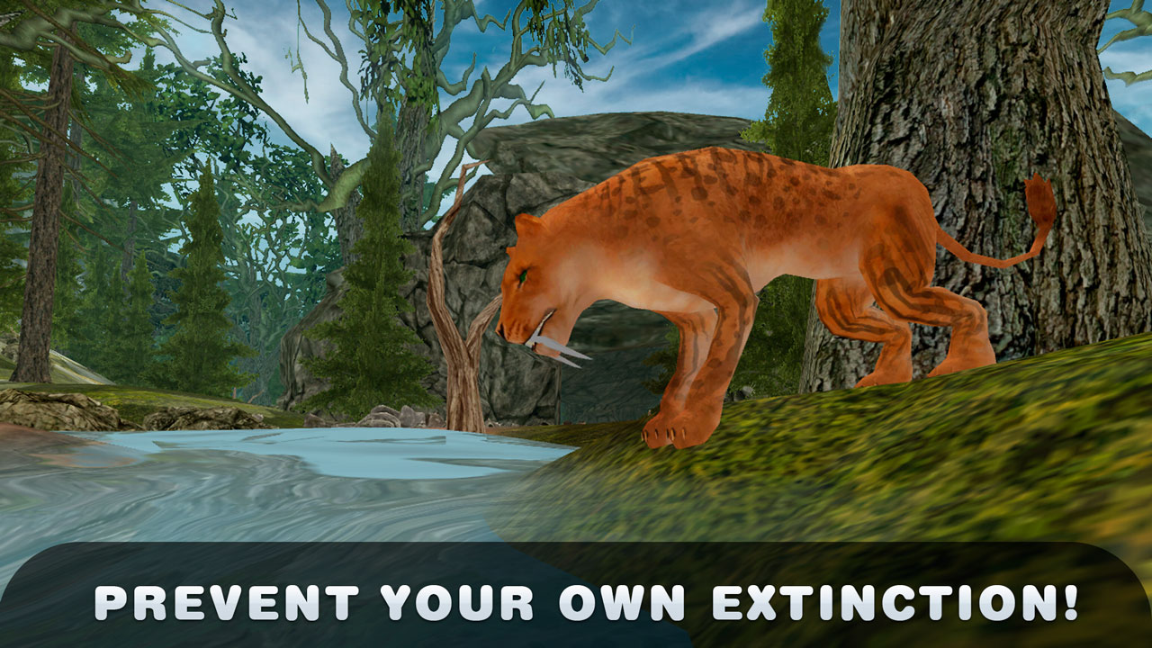 Sabertooth Tiger Survival Simulator 3D: Amazon.co.uk: Appstore for Android