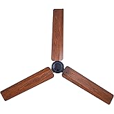 Buy LUKER Size Zero Crown BLDC Ceiling fans With Remote 5Star (Black ...