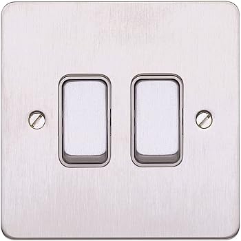 MK Edge K14371BSSW 20A 1-Gang 2-Way Single Pole Switch: Amazon.co.uk ...