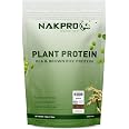 NAKPRO NUTRITION Plant Protein (Pea & Brown Rice Protein) | 500g ...
