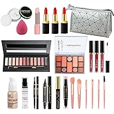 Professional All in one Makeup Set, Fenshine Cosmetic Make Up Starter Kit With Storage Bag ...