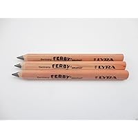 Lyra 3 x Ferby Triangular Jumbo Chunky Pencils Pre School Writing ...