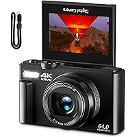 Buy MIRWHAPNG 4K Digital Camera for Photography and Video Autofocus 16X ...