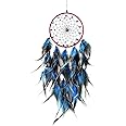 Donko Blue and Black Dream Catcher with Crystal Tree of Life Large ...