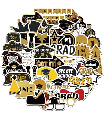 Printable Graduation Scrapbook Stickers