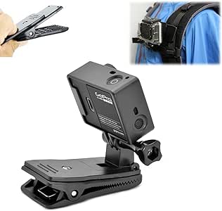 iProtect 360 Grad Drehbare Halterung Clip für GoPro: Amazon.de: Kamera