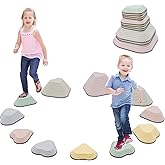 Kids Balance Stepping Stones 5PCS Non-Slip Stepping Stones Stackable ...