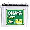 OKAYA PRO Power OPTT24060 210Ah Tall Tubular Inverter Battery | Longer ...