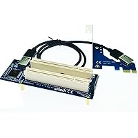 StarTech.com PCI Express to PCI Adapter Card - PCIe to PCI Converter Adapter with Low Profile ...