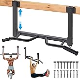 Height adjustable Ceiling Pull Up Bars,Heavy Duty Chin Up Bar,Joist ...