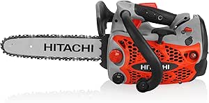 Hitachi CS33ET(30S) 32.3 cc 300 mm (12-inch) Chainsaw With Top Handle And Pure Fire Engine ...