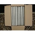 A box of 250 clear spiral rabbit, tree guards, shelters, spirals ...