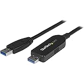 Cable Matters USB 3.0 Data Transfer Cable PC to PC for Windows and Mac ...