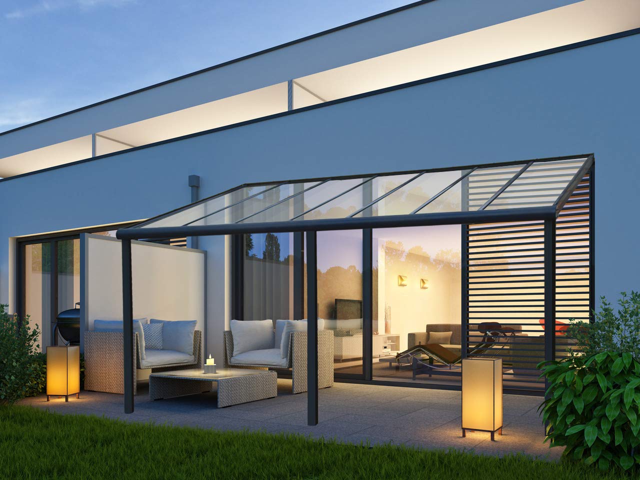 Alu Terrassenberdachung Bausatz - dReferenz Blog