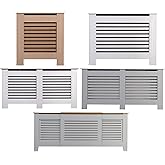 AVC Designs Kensington Radiator Cover Modern MDF Wood White Grey ...