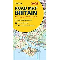 2025 Collins Road Map of Scotland: Folded map (Collins Road Atlas ...