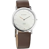 Titan Edge Baseline Grey Dial Analog Leather Strap Watch for Men ...