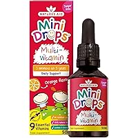 Natures Aid Iron Mini Drops for Infants and Children, Cognitive ...