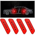 4 PCS Reflective Car Door Warning Stickers, Night Visibility Anti ...