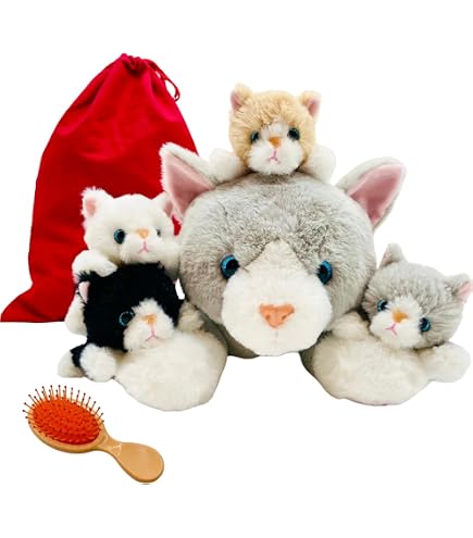 Playfulkittens001jpg 20662924 Kittens Skylety Nurturing Cat Stuffed