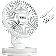 Buy AGARO Alpha Rechargeable Table Fan with Light, 6 Inch, 4 Speeds ...