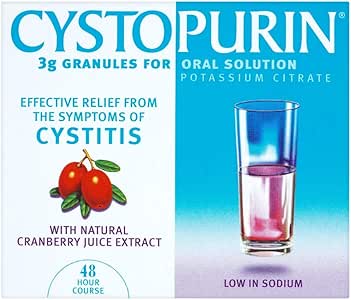 Cystopurin Cystitis Relief, 6 Sachets: Amazon.co.uk: Health & Personal Care