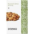 Amazon Brand - Solimo Premium Roasted California Almonds | Dry Fruit ...