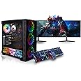 Veno Scorp Gaming PC Dual 22" Monitor Bundle Ryzen 5 5500 Processor RX ...