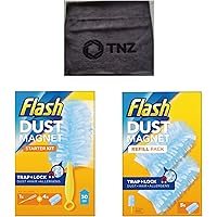 Flash Duster Dust Magnet Starter Kit With Flash Handduster Refills 5 ...