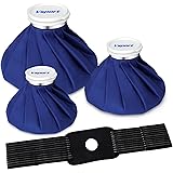 Dynamik Products Ice Bag for Injuries with Neoprene Compression Wrap ...