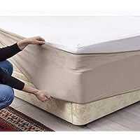 Bed Wrap FAUX SUEDE Divan Bed Base Wrap Valance Sheet COVER Alternative ...