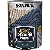 Ronseal RSLDRPC5L 5 Litre Decking Rescue Paint - Chestnut : Amazon.co ...
