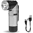 Naturehike Rechargeable LED Torch, Rechargeable Work Light, 90 ...